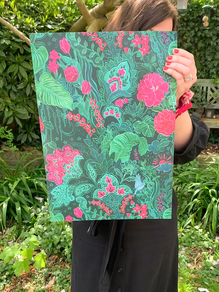 Evergreen A3 Print – The Wallflower Studio