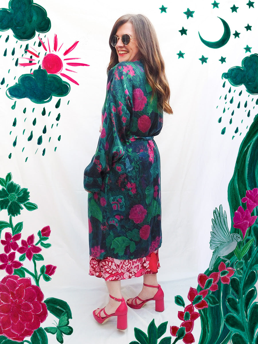 Evergreen Tencel Jacket – The Wallflower Studio